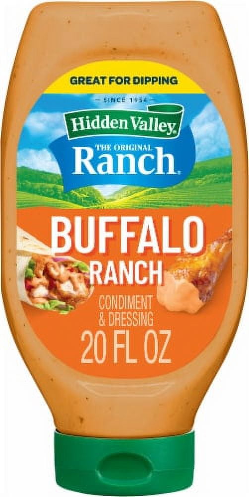 2X-Hidden Valley Buffalo Ranch Topping and Dressing - 20 fl oz ...