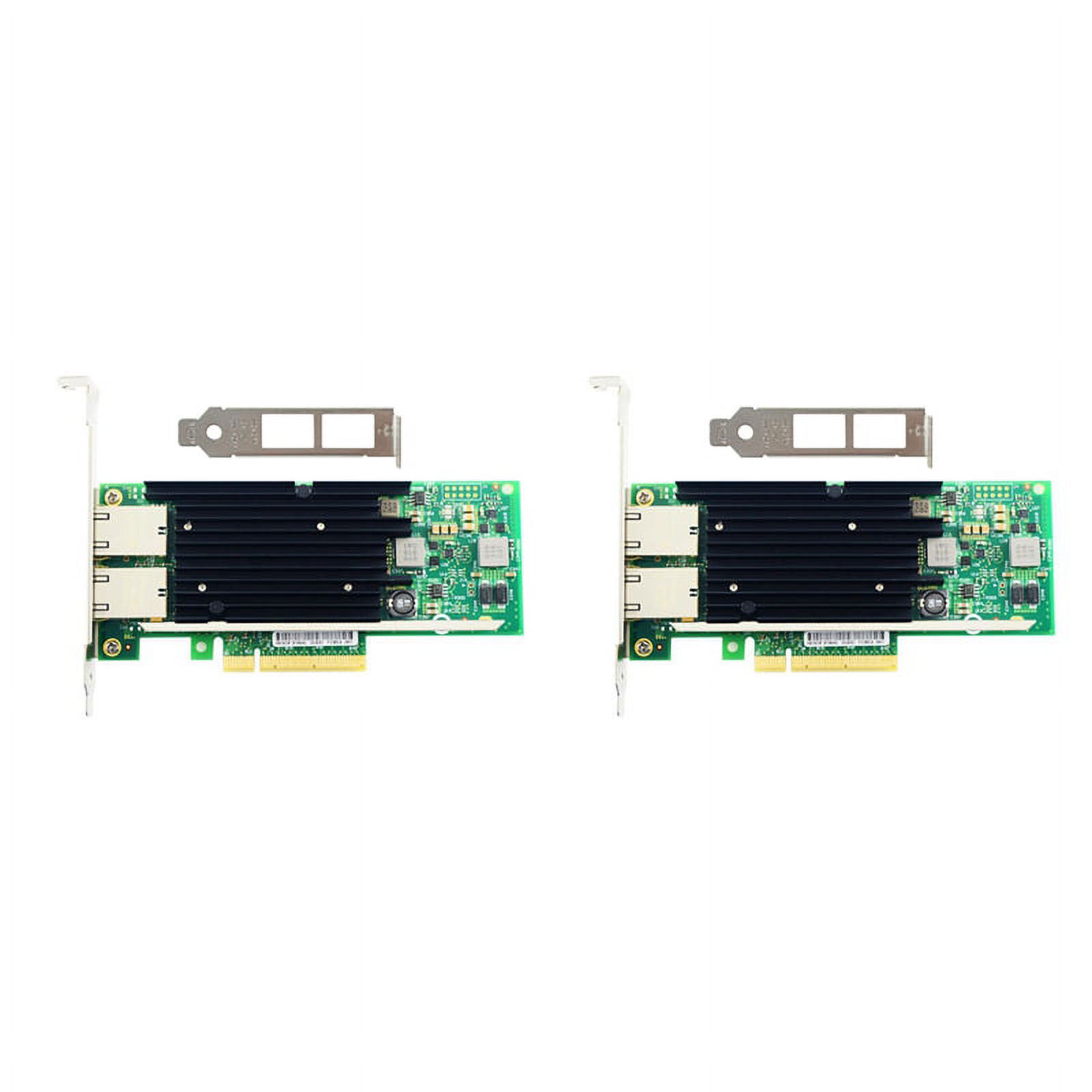 2X High Performance NIC X540-T2 with X540 Chipset 10Gbs, RJ45 Dualport ...