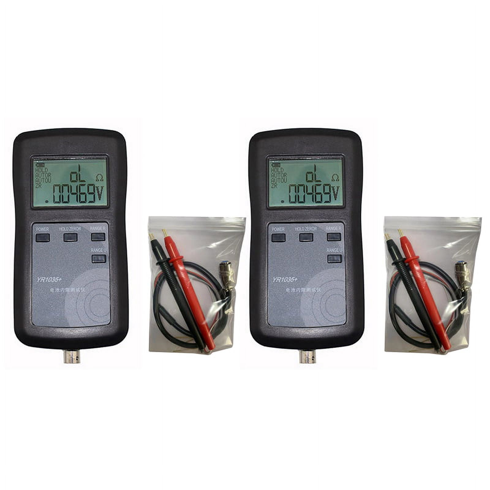 2X High Precision Fast YR1035 Lithium Battery Internal Resistance Test ...