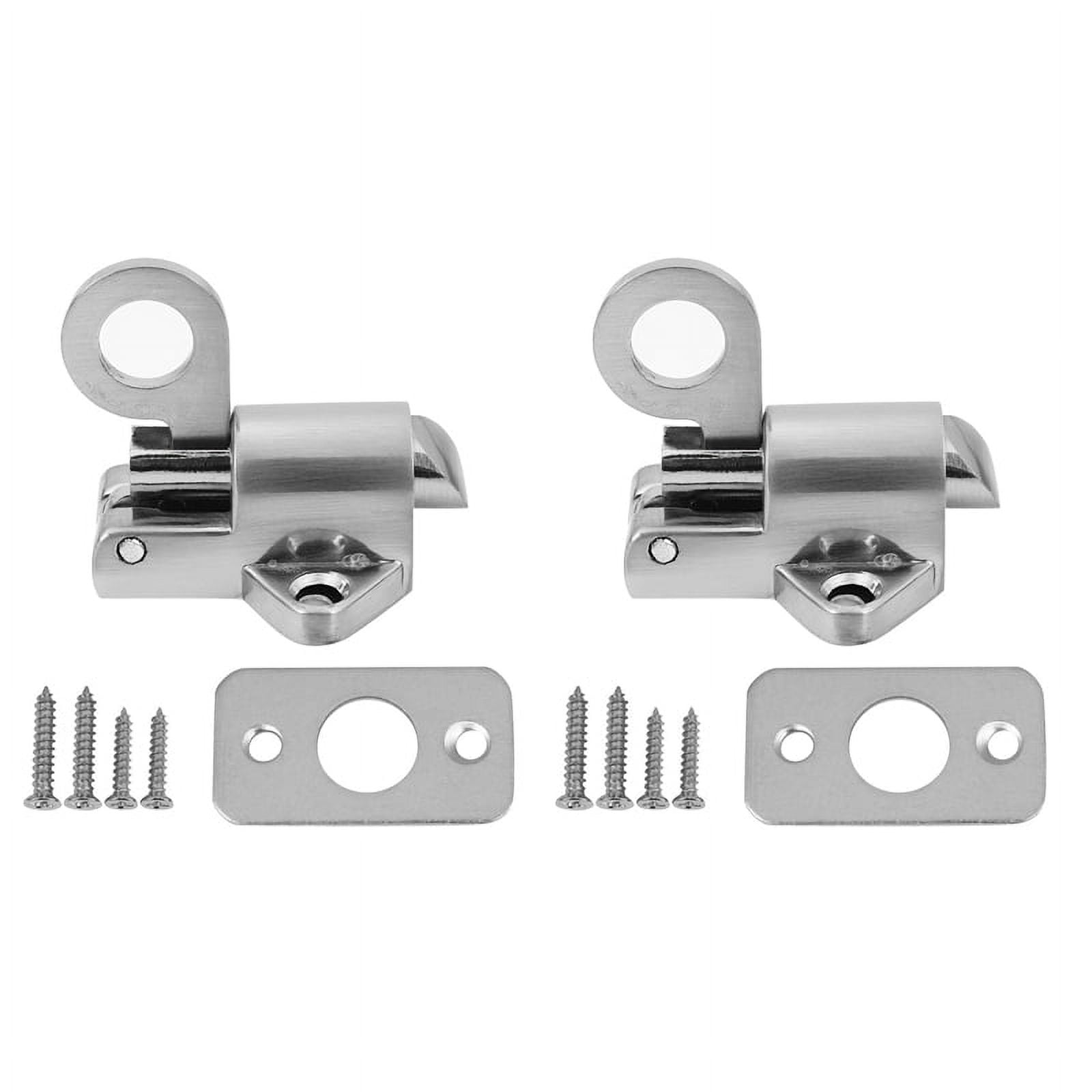 2X Home Security Spring Slide Bolt Window Door Automatic Latch Lock ...