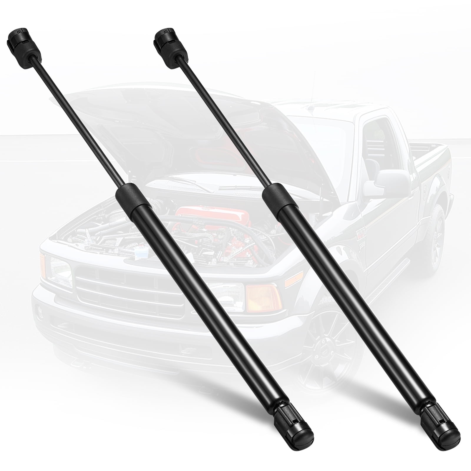 SPEEDWOW Front Hood Struts Lift Support, 15.75inch SG404075 Gas Struts ...