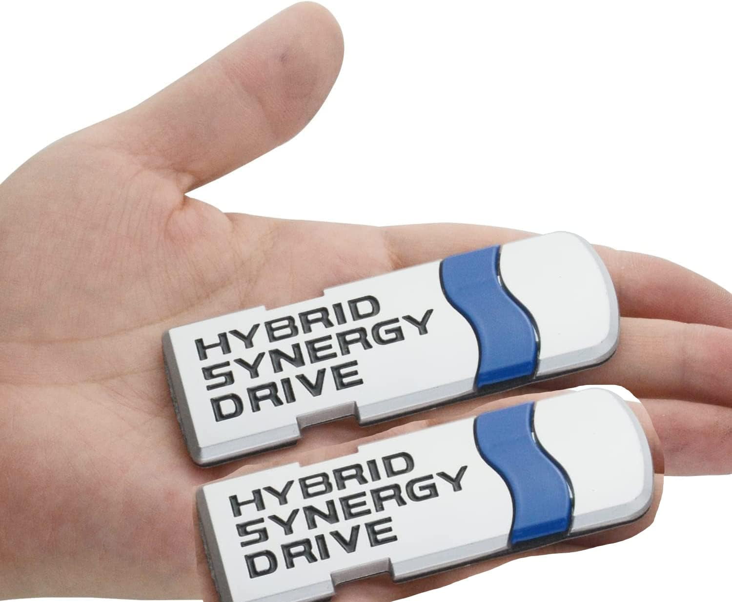 2X Hybrid Synergy Drive Rear Trunk Emblem 3D Metal Car Fender Liftgate ...