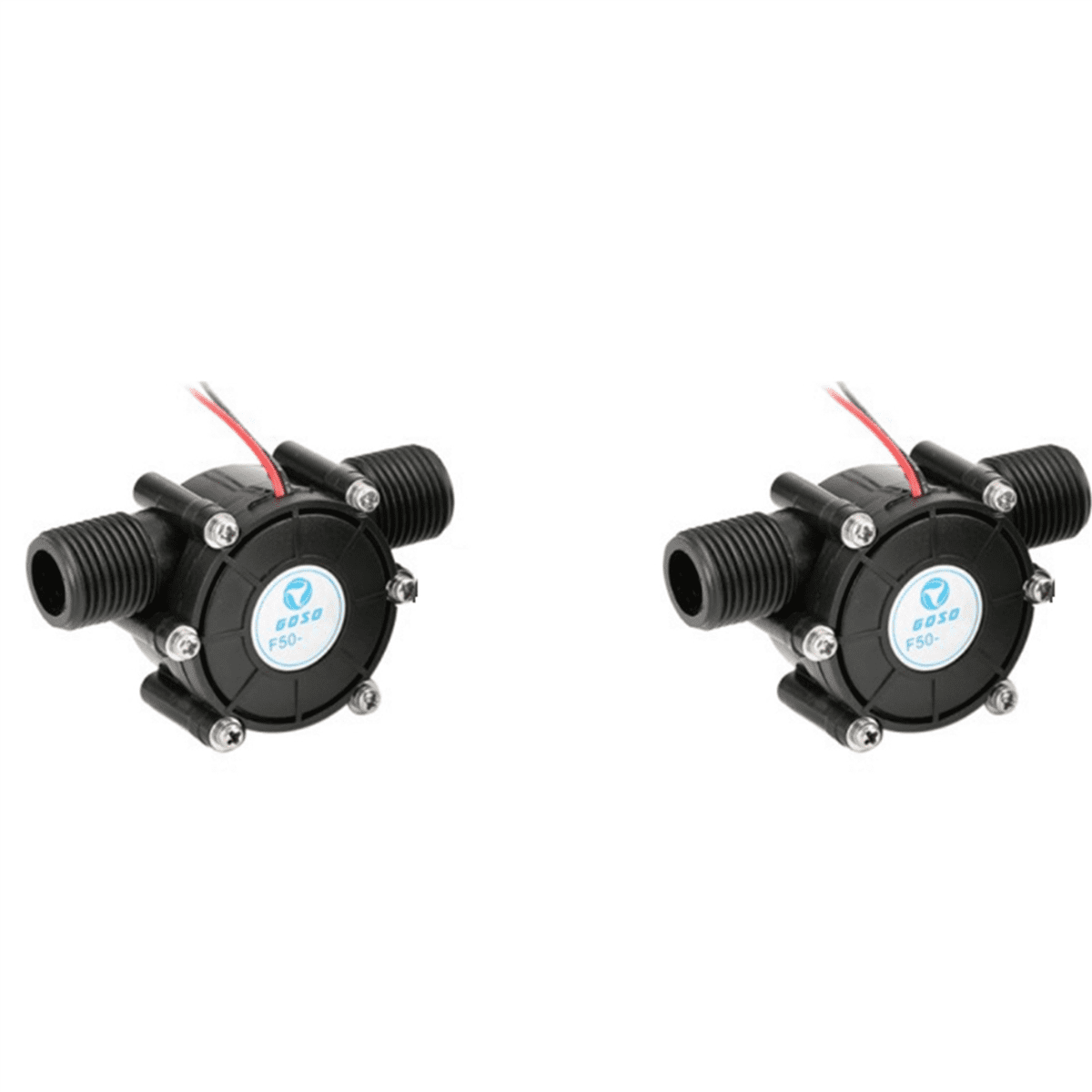 2X -Hydro Generator 12V 10W DC Water Flow Generator Turbine Generator ...