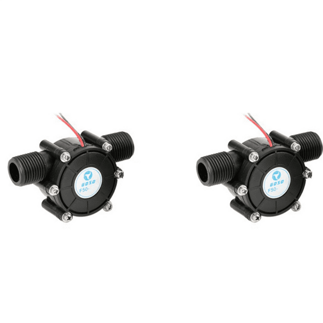 2X -Hydro Generator 12V 10W DC Water Flow Generator Turbine Generator ...