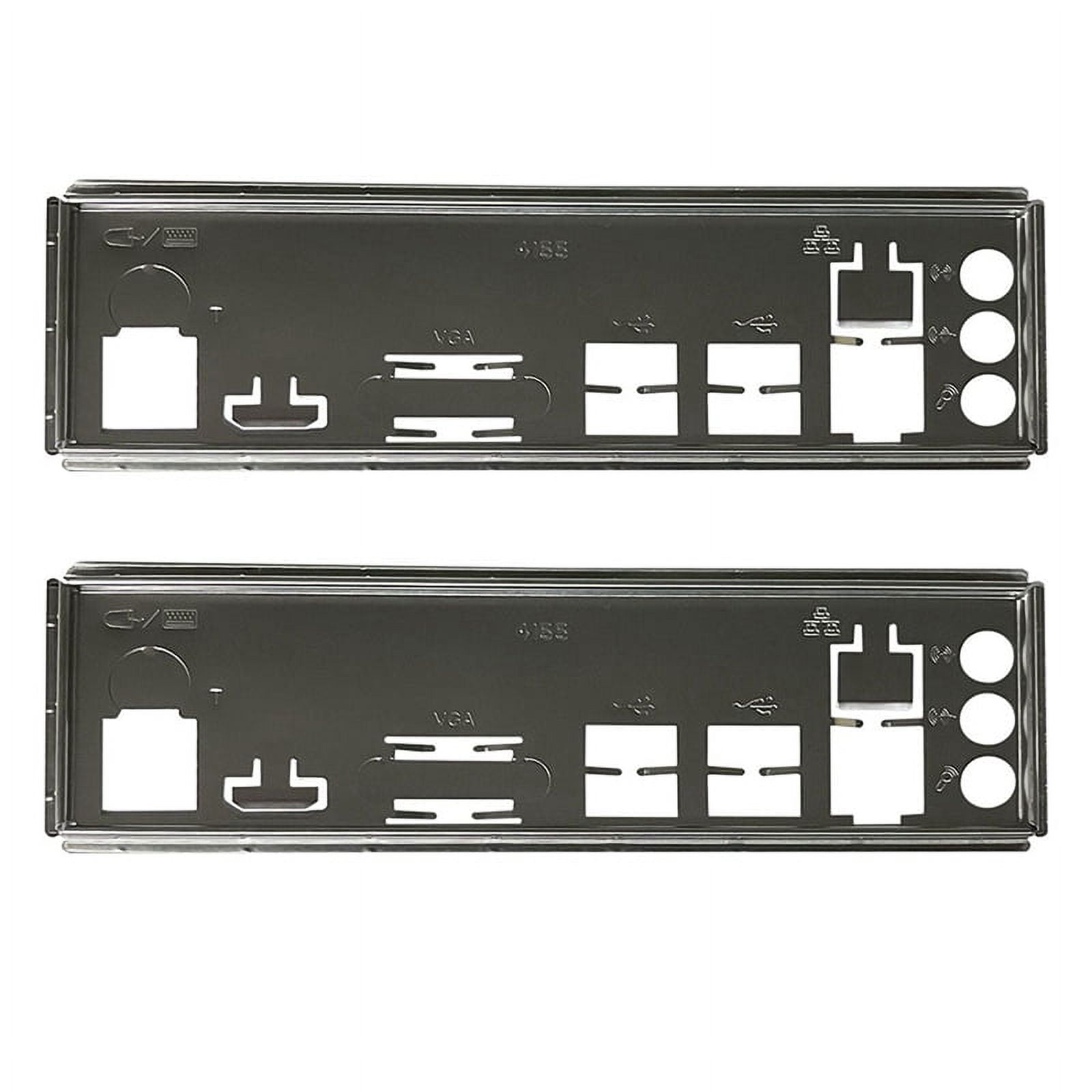 2X I/O Shield Back Plate for B250C B75 12USB B75 8USB Mining ...