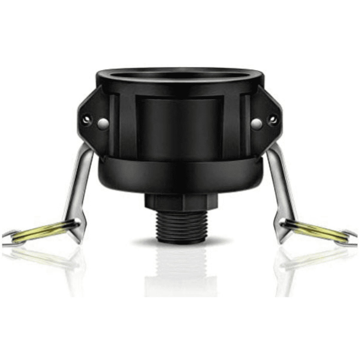 2X IBC Tote Fittings for 275 330 Gallon Tote Tank-2 Inch Cam Lock ...