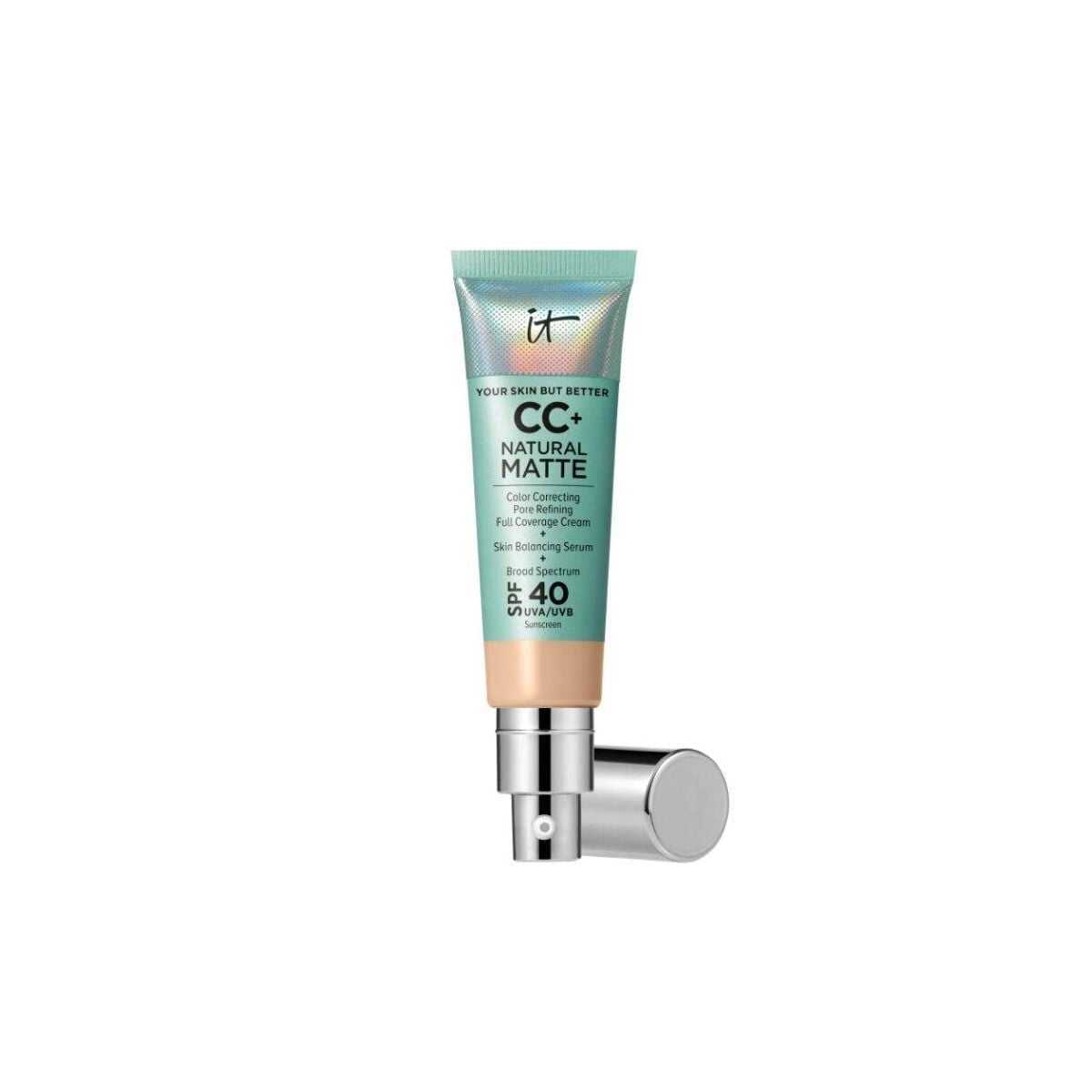 2X - IT Cosmetics CC+ Matte Cream - Matte Light - 1.08oz - Ulta Beauty ...