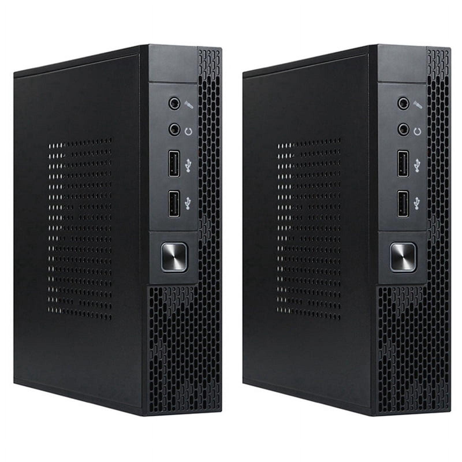 2X ITX Computer Case TX02 Mini Desktop Industrial Control HTPC ...