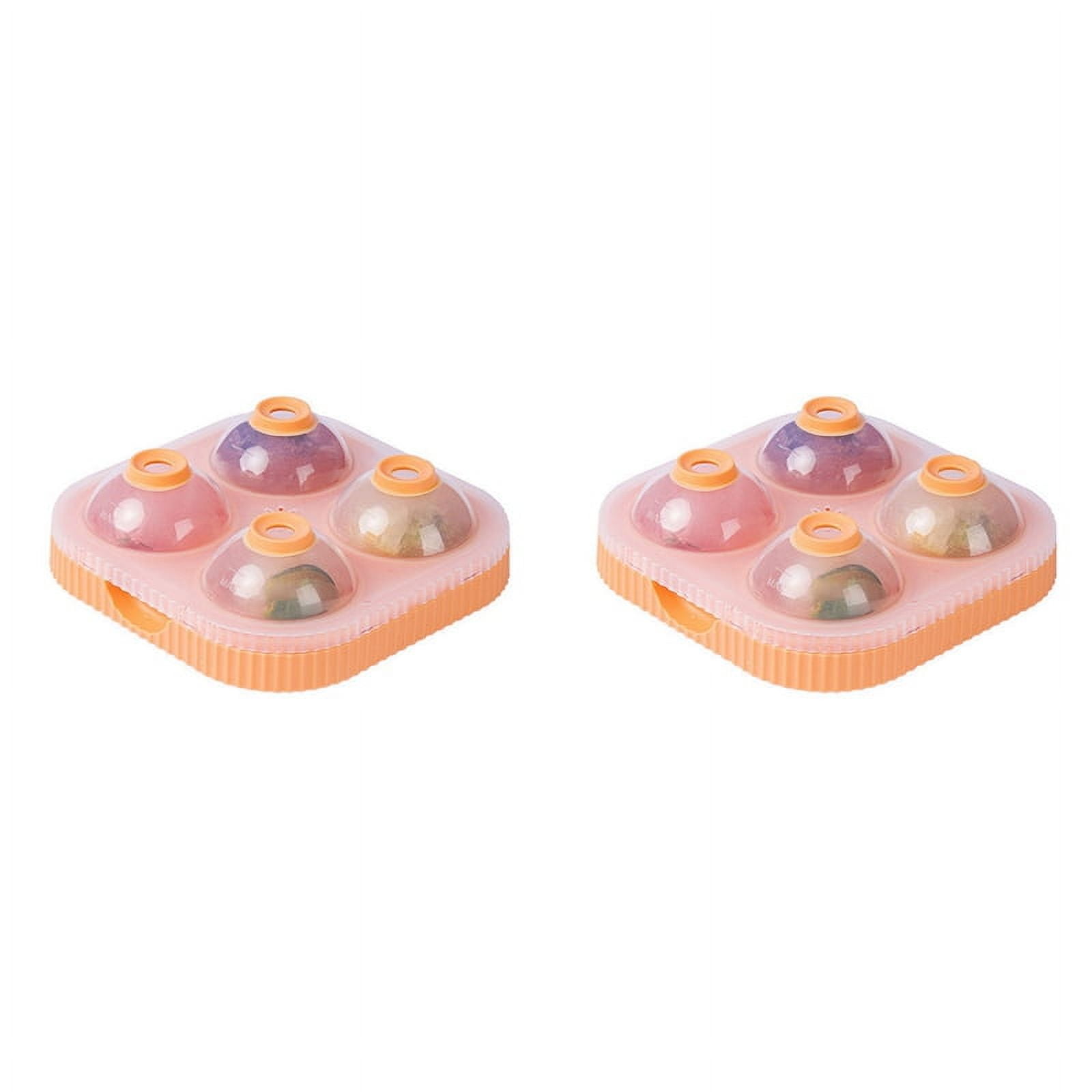 2X Ice Ball Maker Large 6.5cm Big Round Sphere High Balls Ice Shape ...