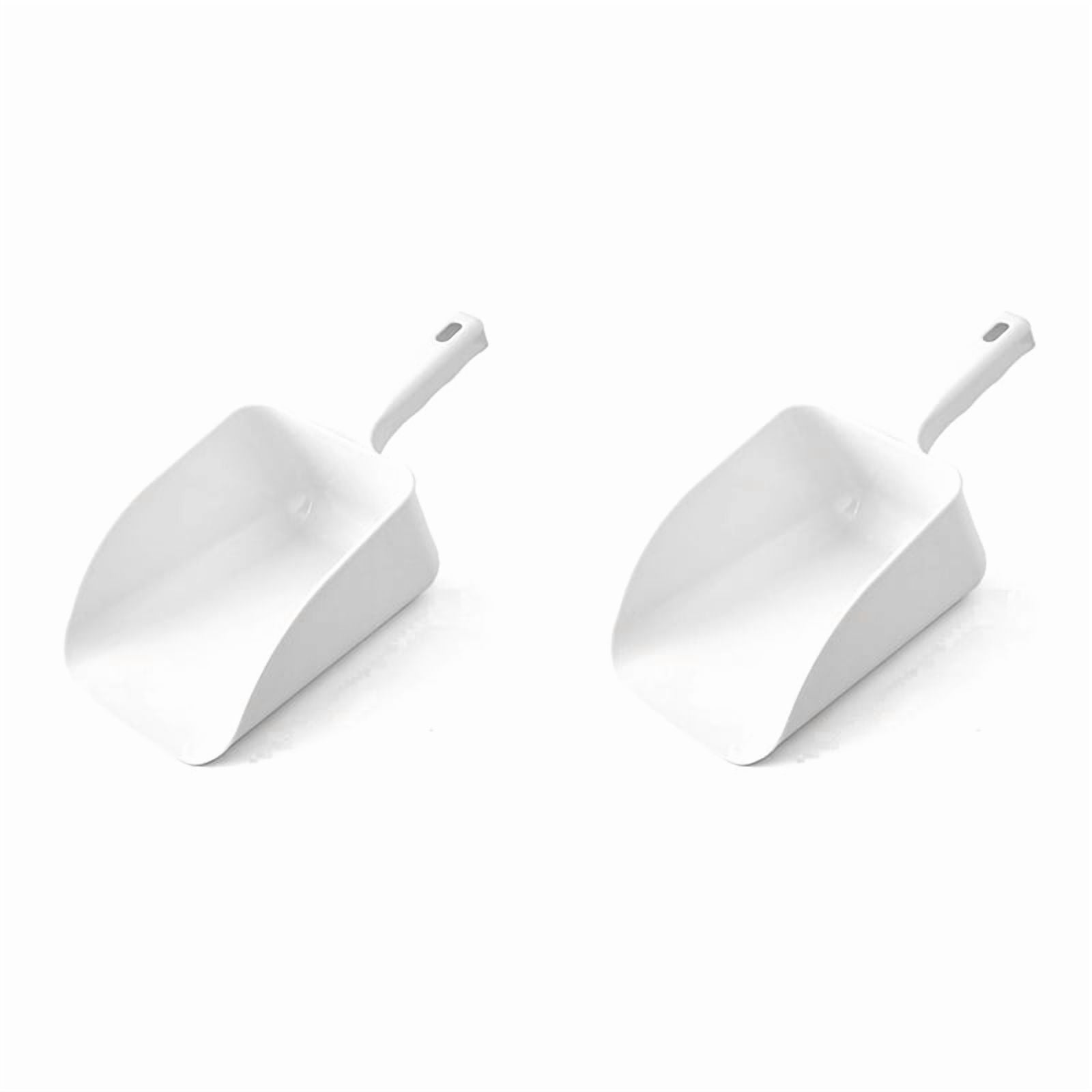2X Ice Shovel Plastic Integrated Food Shovel Flour Grain Nuts Dried ...