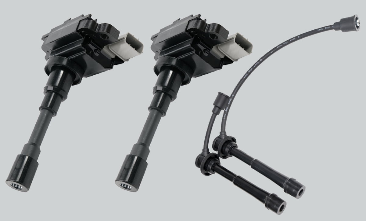 2X Ignition Coil + Spark plug wire for Suzuki Esteem Liana 33400-65G00 ...