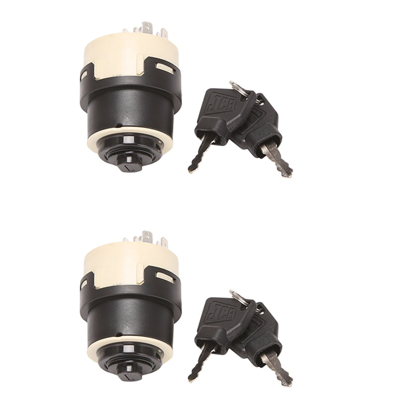 2X Ignition Switch with 4 Keys for 3CX 4CX 85804674 701/80184 50988 ...