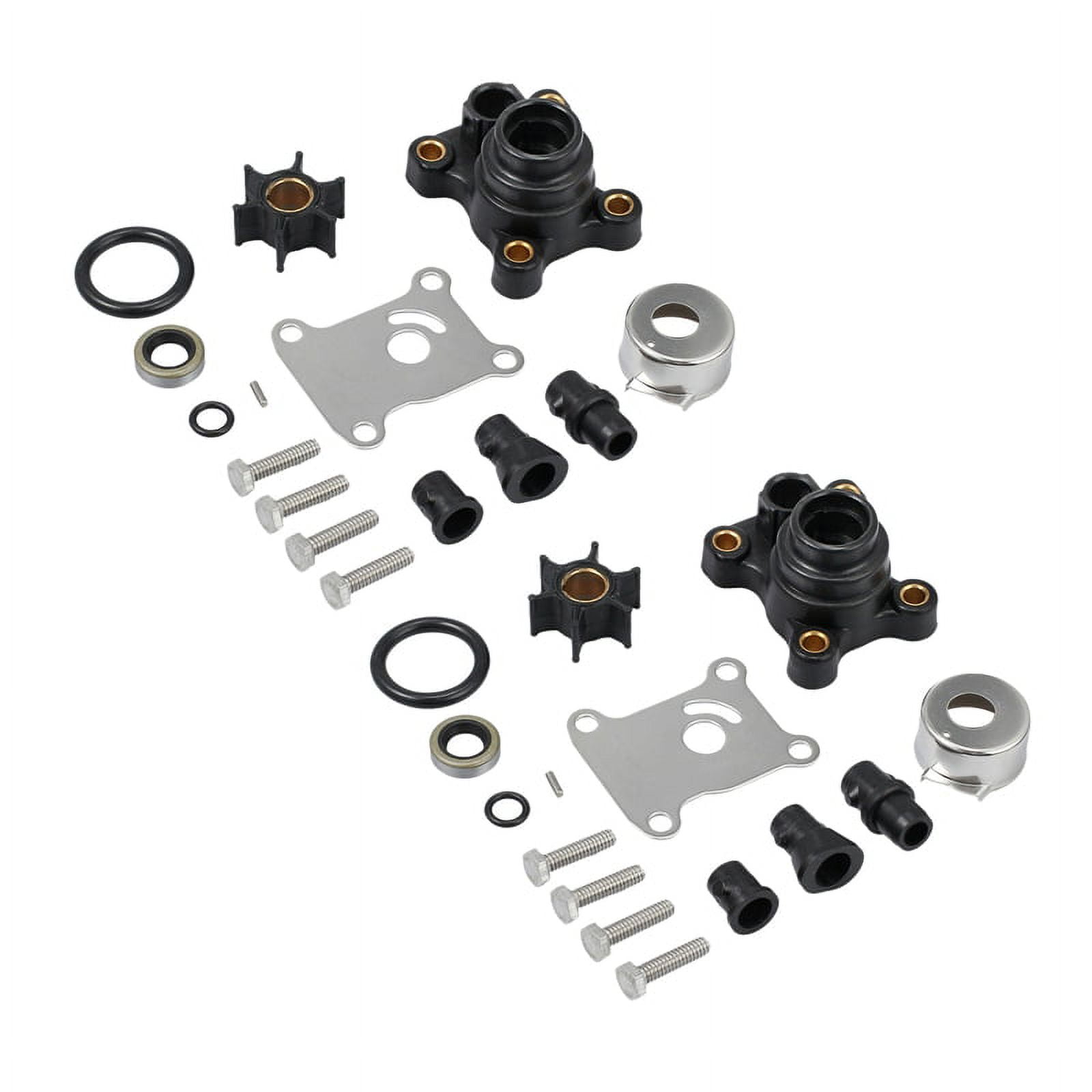 2X Impeller Pump 9.9Hp and 15Hp Repair Kit for Evinrude / 394711 ...