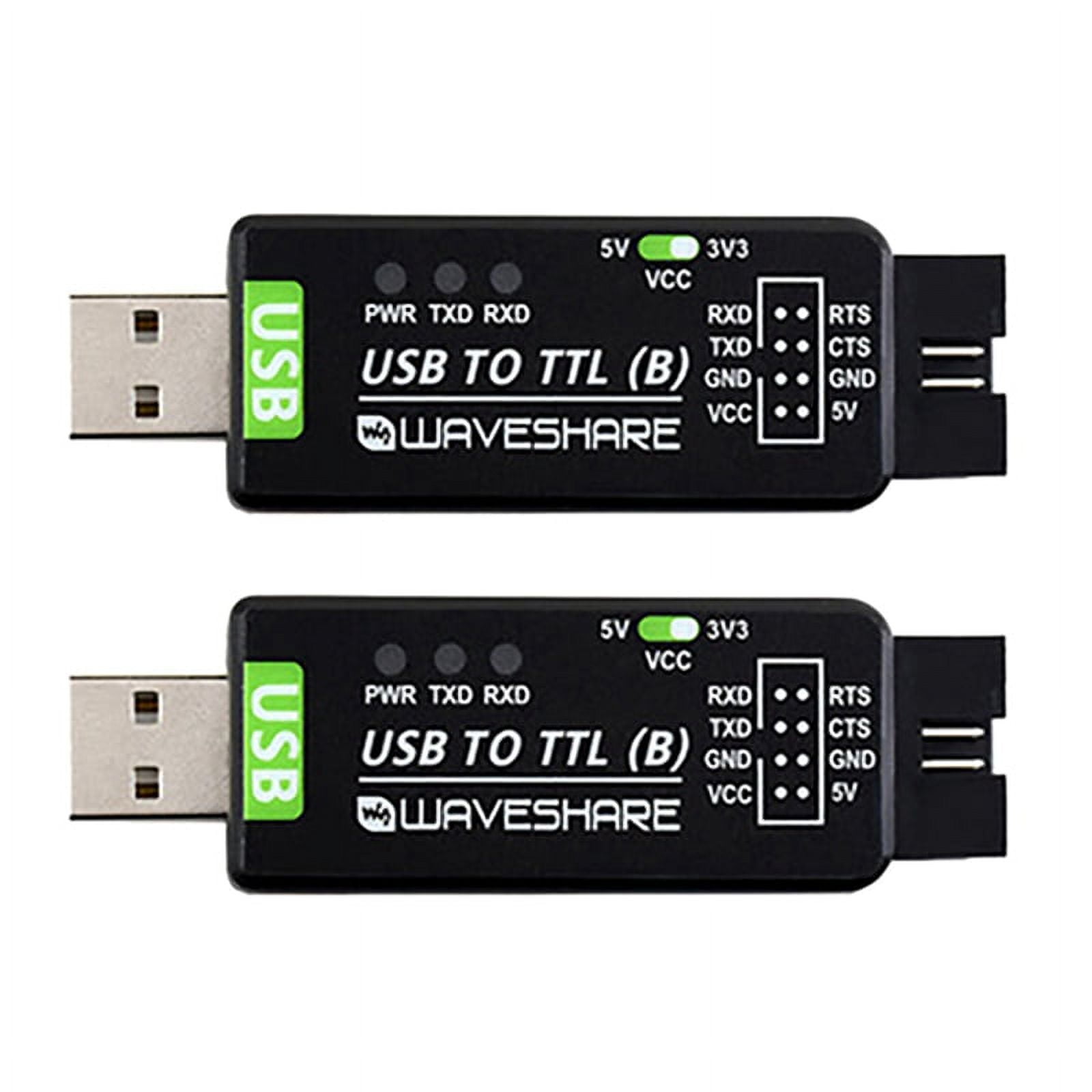 2X Industrial Grade USB to TTL Converter CH343G Serial Port Conversion ...