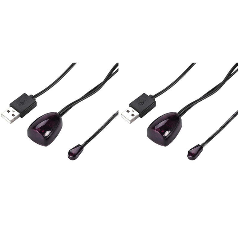 2X Infrared IR Remote Extender Repeater Receiver USB Adapter ...