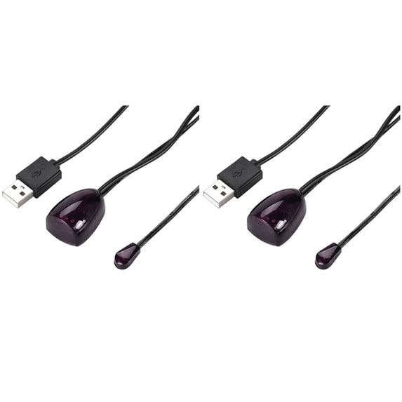 2X Infrared IR Remote Extender Repeater Receiver USB Adapter ...