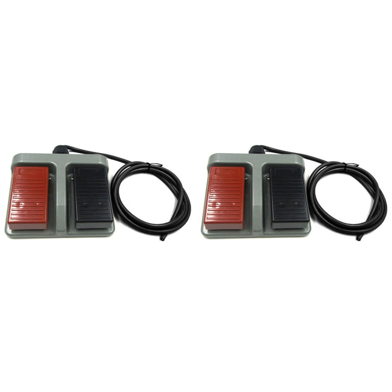 2X Instant Plastic Foot Switch Infinite Double Pedal Two-Way Dual-Use ...