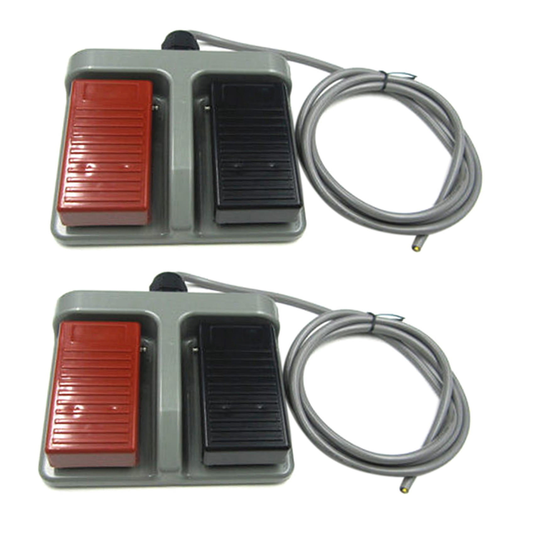 2X Instant Plastic Foot Switch Infinite Double Pedal Two-Way Dual-Use ...