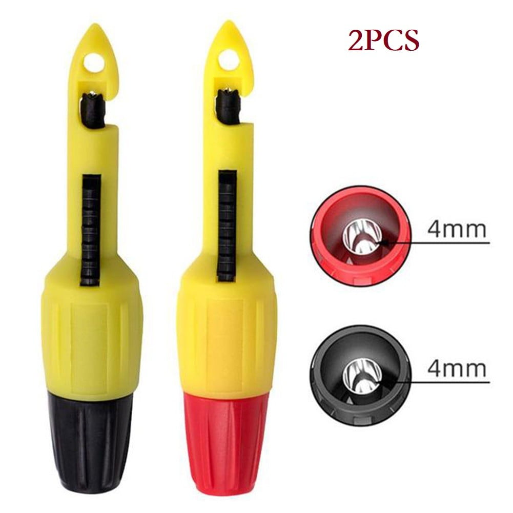 2X Insulation Wire Piercing Puncture Probe Test Hook Clip With Socket ...