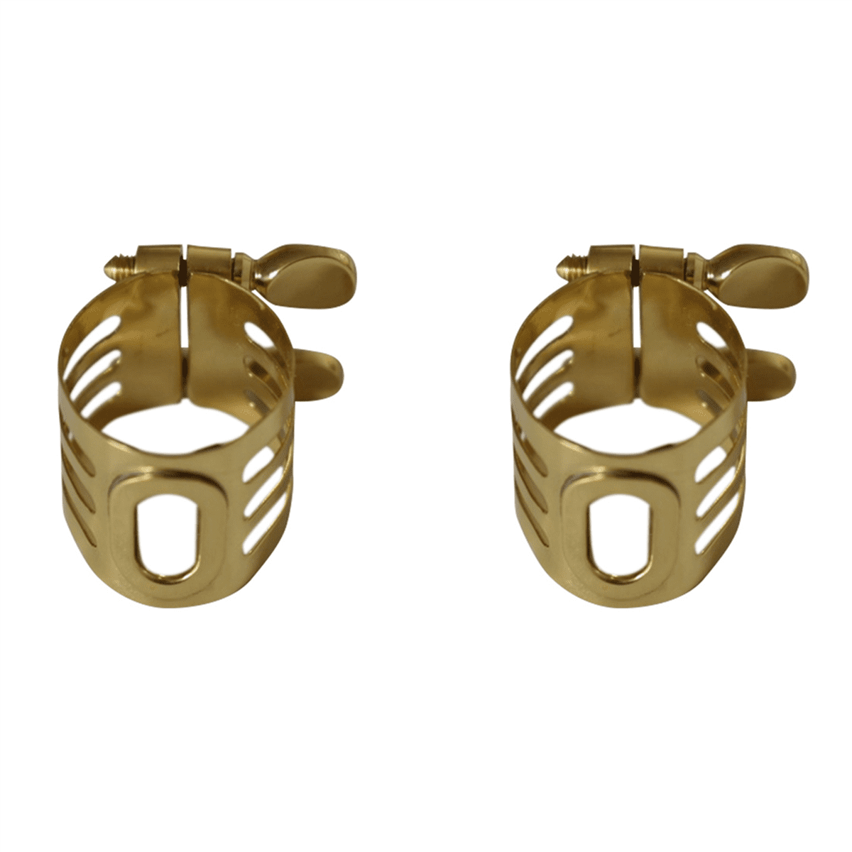 2X Ishimori Alto Saxophone Bakelite Mouthpiece Clamp Clip Musical ...