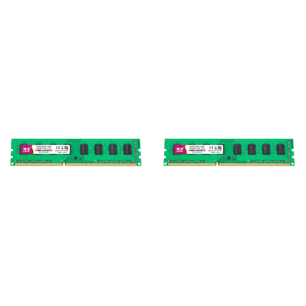 2X JIEPAI RAM 2GB DDR3 1333MHz 1.5V 240PIN for AMD Dedicated Desktop ...