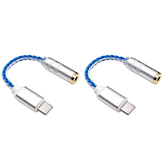 2X JM6 Pro Type-C to 3.5mm CX31993 Digital Audio Portable Hifi Mobile ...