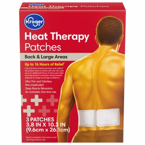 2X - KR Back & Large Areas Heat Therapy Patches - Walmart.com