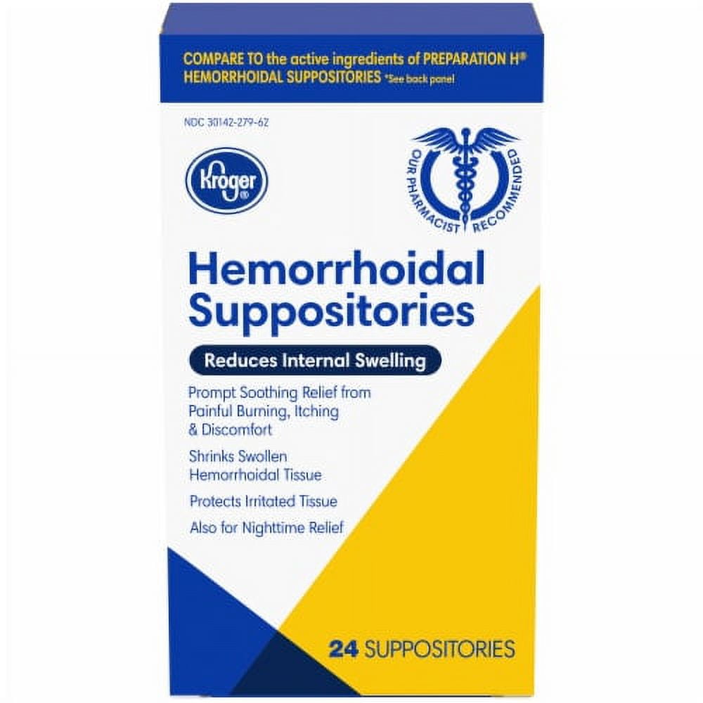 2X - KR Hemorrhoidal Suppositories - Walmart.com