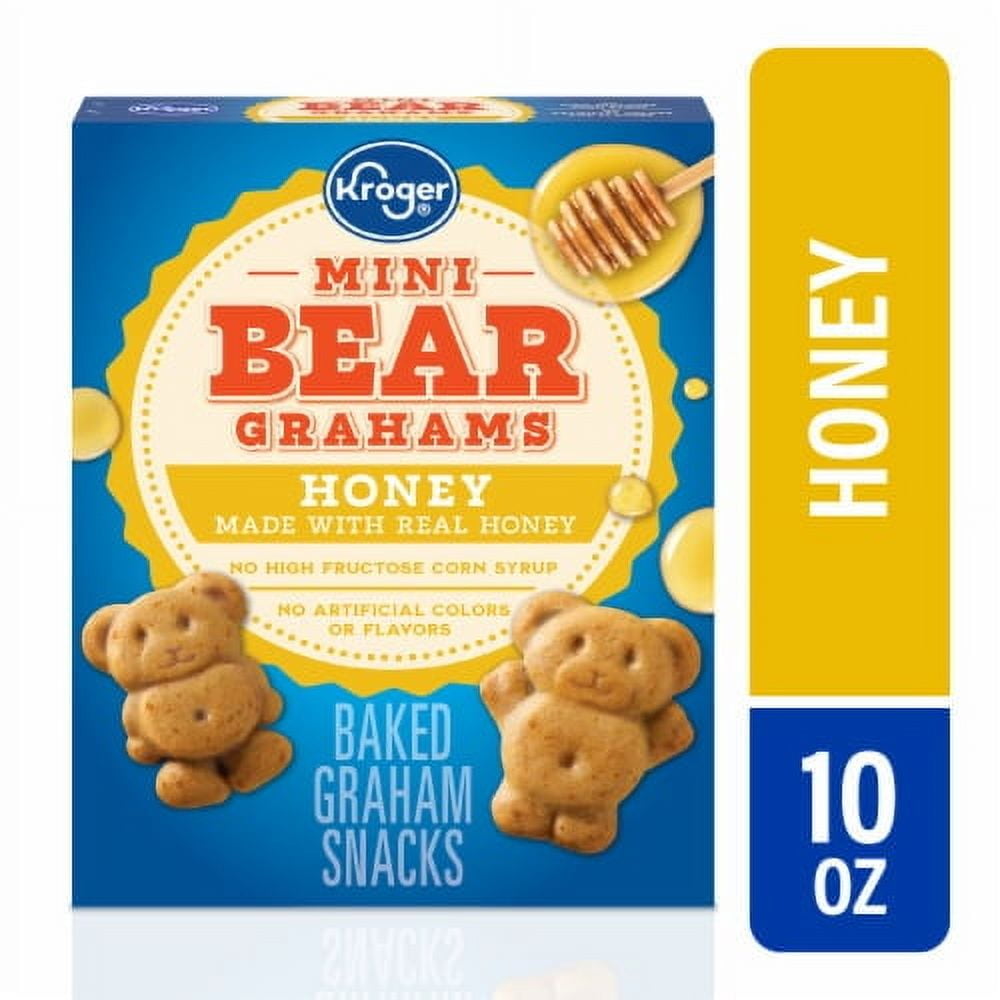 2X-KR Honey Mini Bear Grahams - 10 oz - Walmart.com