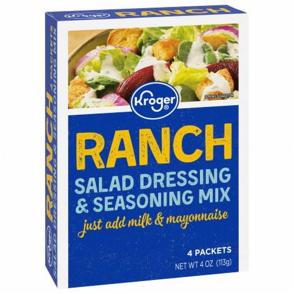 2X-KR Ranch Salad Dressing & Seasoning Mix - 4 oz - 4 ct - Walmart.com