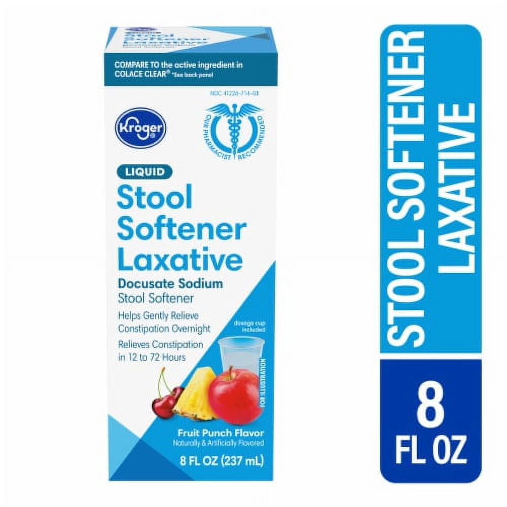 2X - KR Stool Softener Fruit Punch - Walmart.com