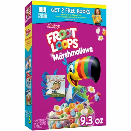 2X - Kellogg's Froot Loops Original with Marshmallows Cereal - Walmart.com