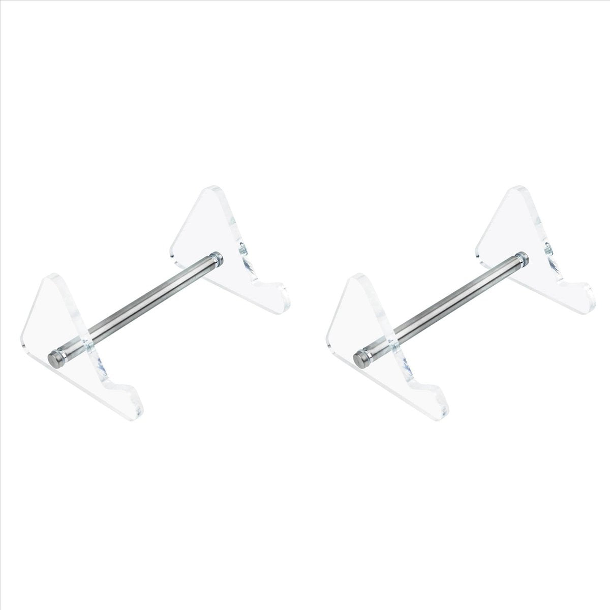 2X Keyboard Display Stand, 1 Tier Transparent Acrylic Mechanical Stand ...
