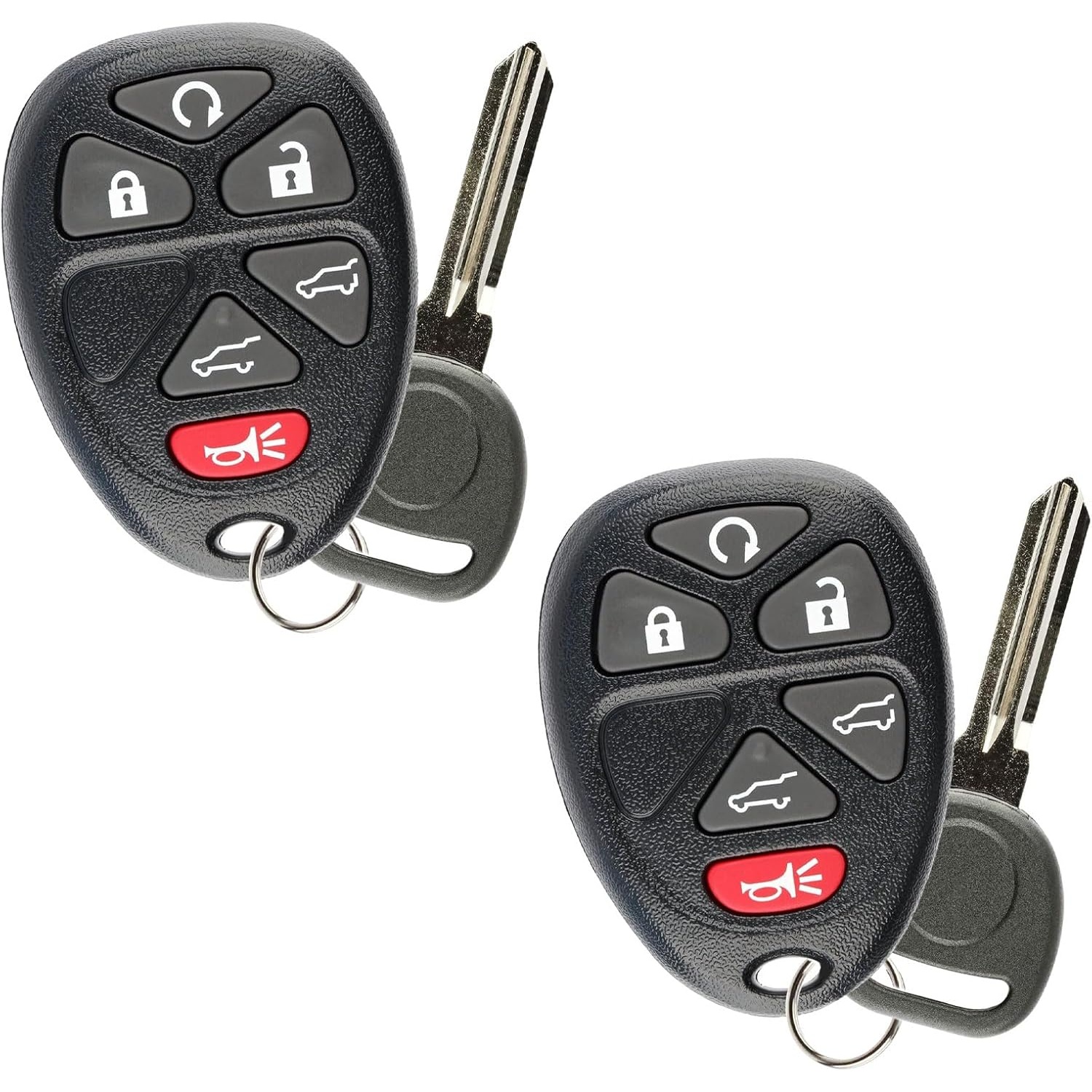 2X Keyless Entry Remote Fob Car Key Bundle for Cadillac Escalade ...