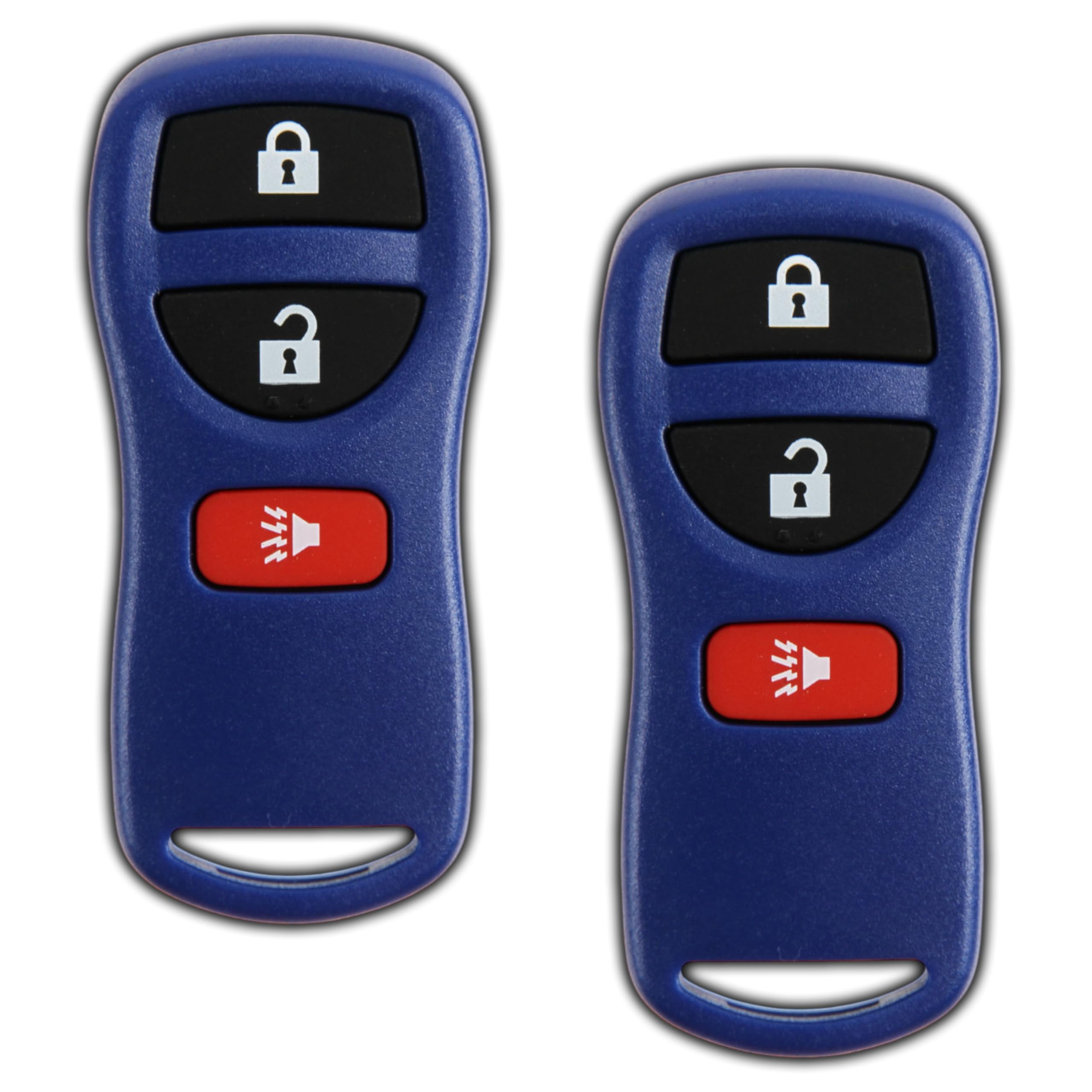 2X KeylessOption Key Fob Replacement for 2002 2003 2004 2005 2006 2007 ...