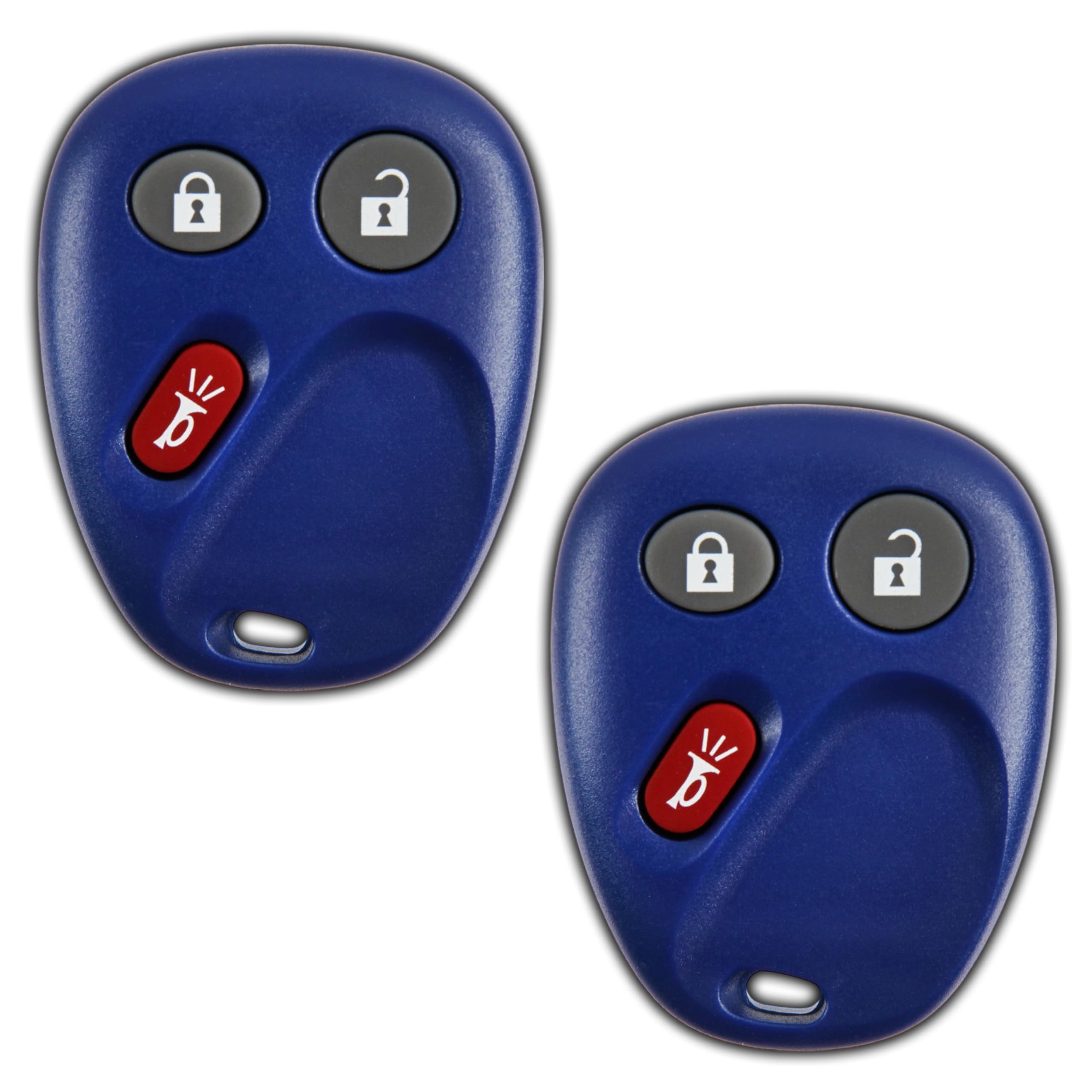 2X KeylessOption Key Fob Replacement for 2003 2004 2006 2007 Cadillac ...