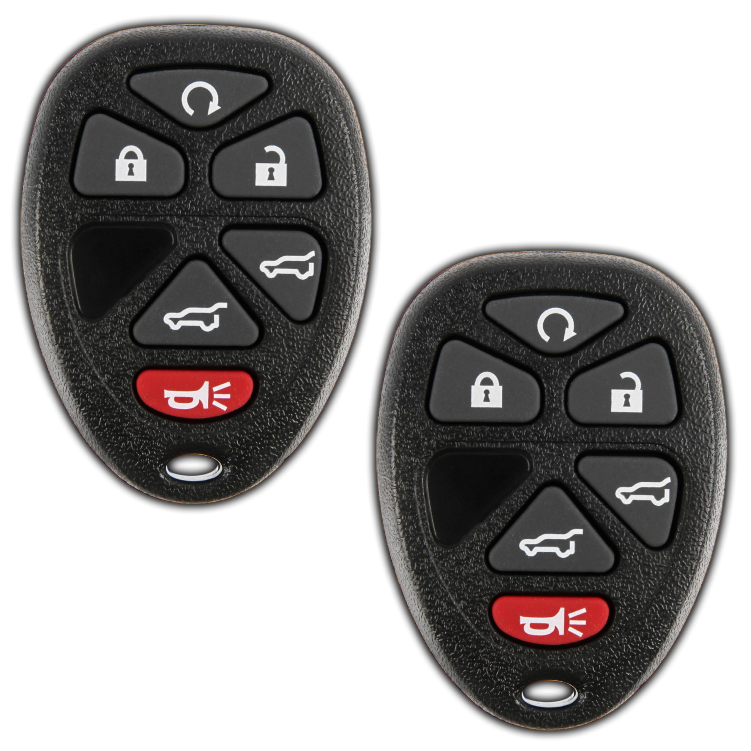 2X KeylessOption Key Fob Replacement for 2007 2008 2009 2010 2011 2012 ...