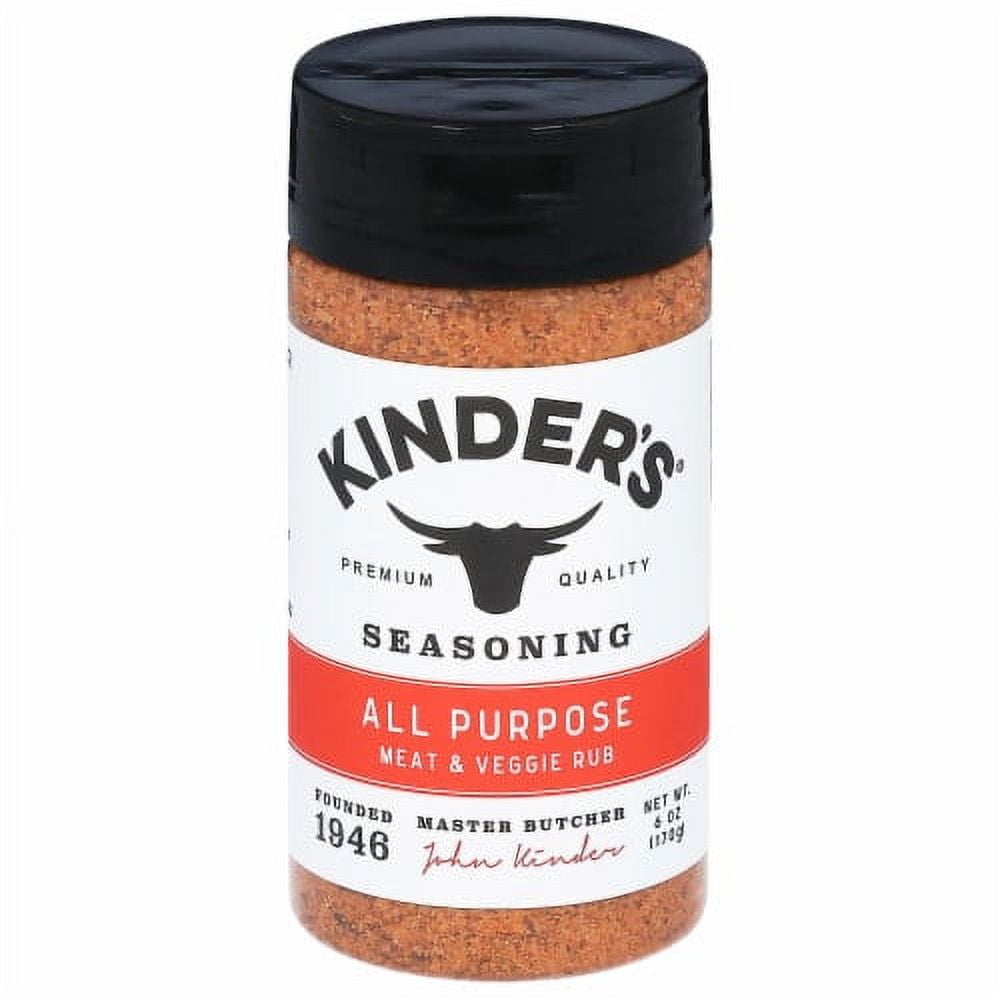 2X-Kinder's Butcher's All Purpose Seasoning - 6 oz - Walmart.com