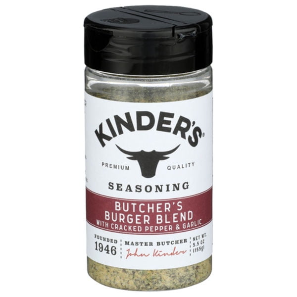 2X - Kinder's Butchers Burger Blend Seasoning 5.5 oz Package May Vary ...