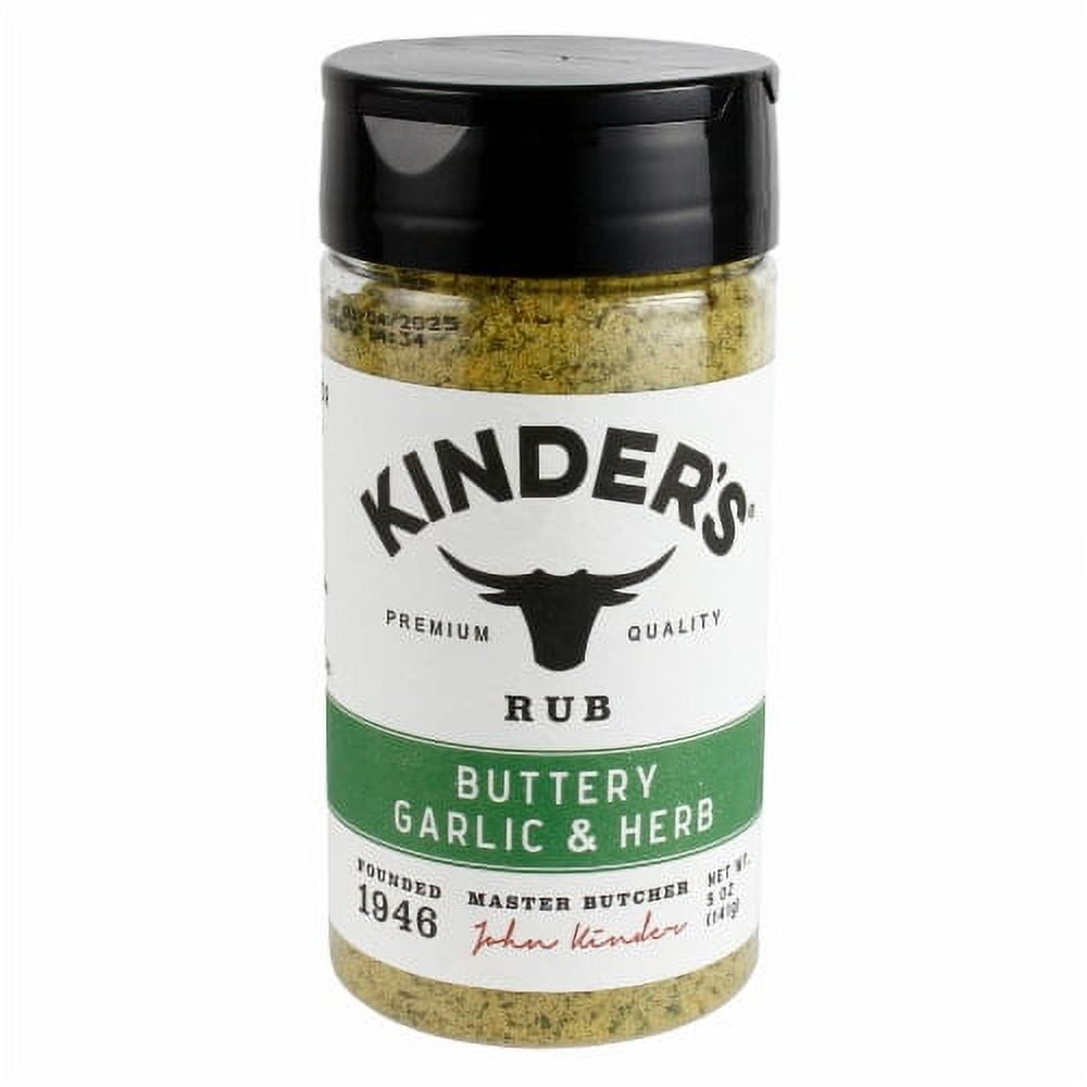 2X - Kinder's Buttery Garlic & Herb Handcrafted Premium Dry Seasoning ...