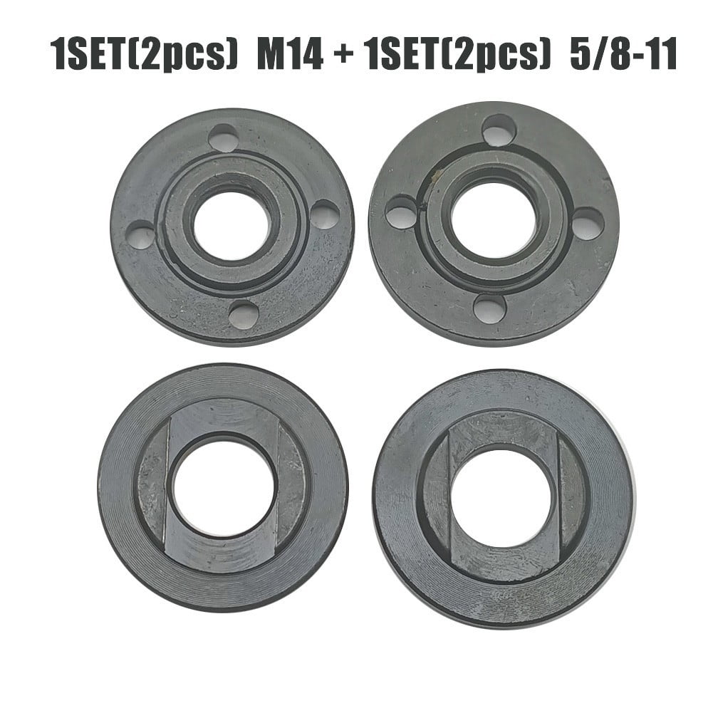 2X/Kit for M14+2X/Kit 5/8-11 Thread Angle Grinder Flange Lock Nuts Set ...