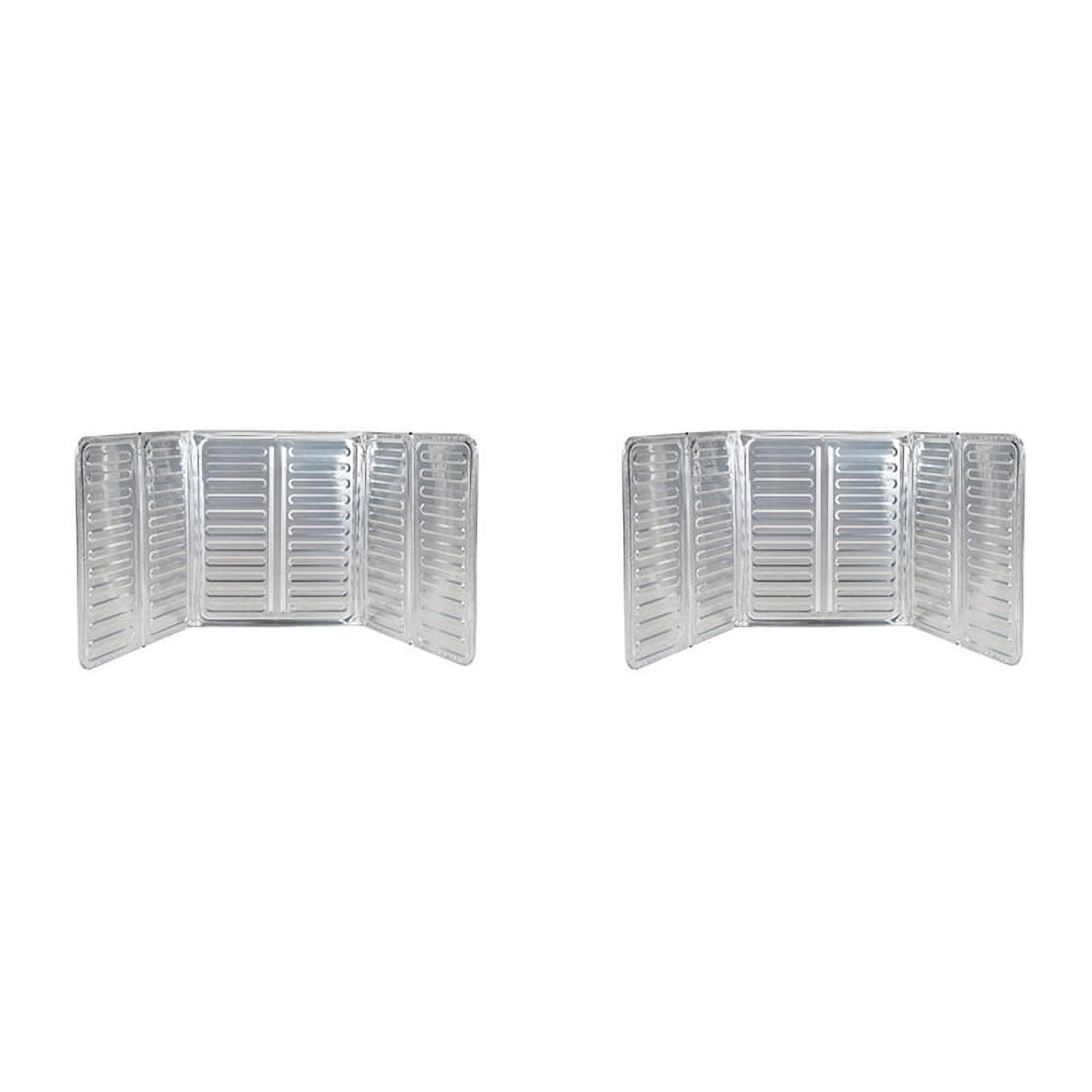 2X Kitchen Cooking Frying Oil Splash Screen Cover Anti Splatter Shield ...