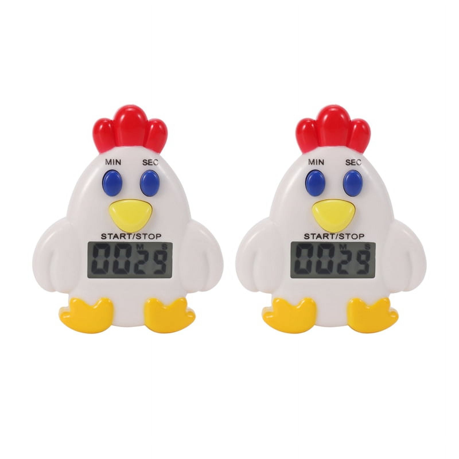 2X Kitchen LCD Digital 99 Minute 59 SEC Countdown Clip Hen Alarm Timer ...
