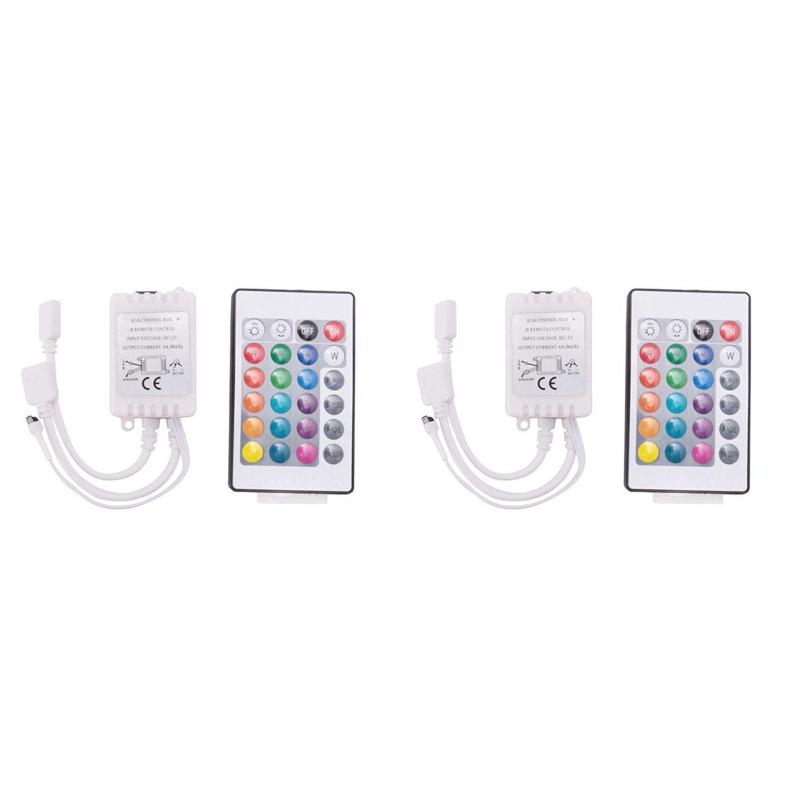 2X LED Strip Lights Controller,Controller RGB Light Controller ...