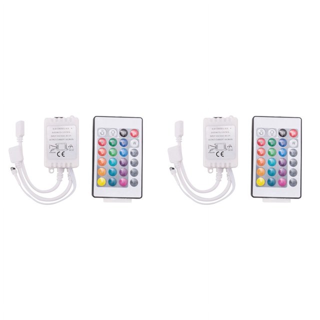 2X LED Strip Lights Controller,Controller RGB Light Controller ...