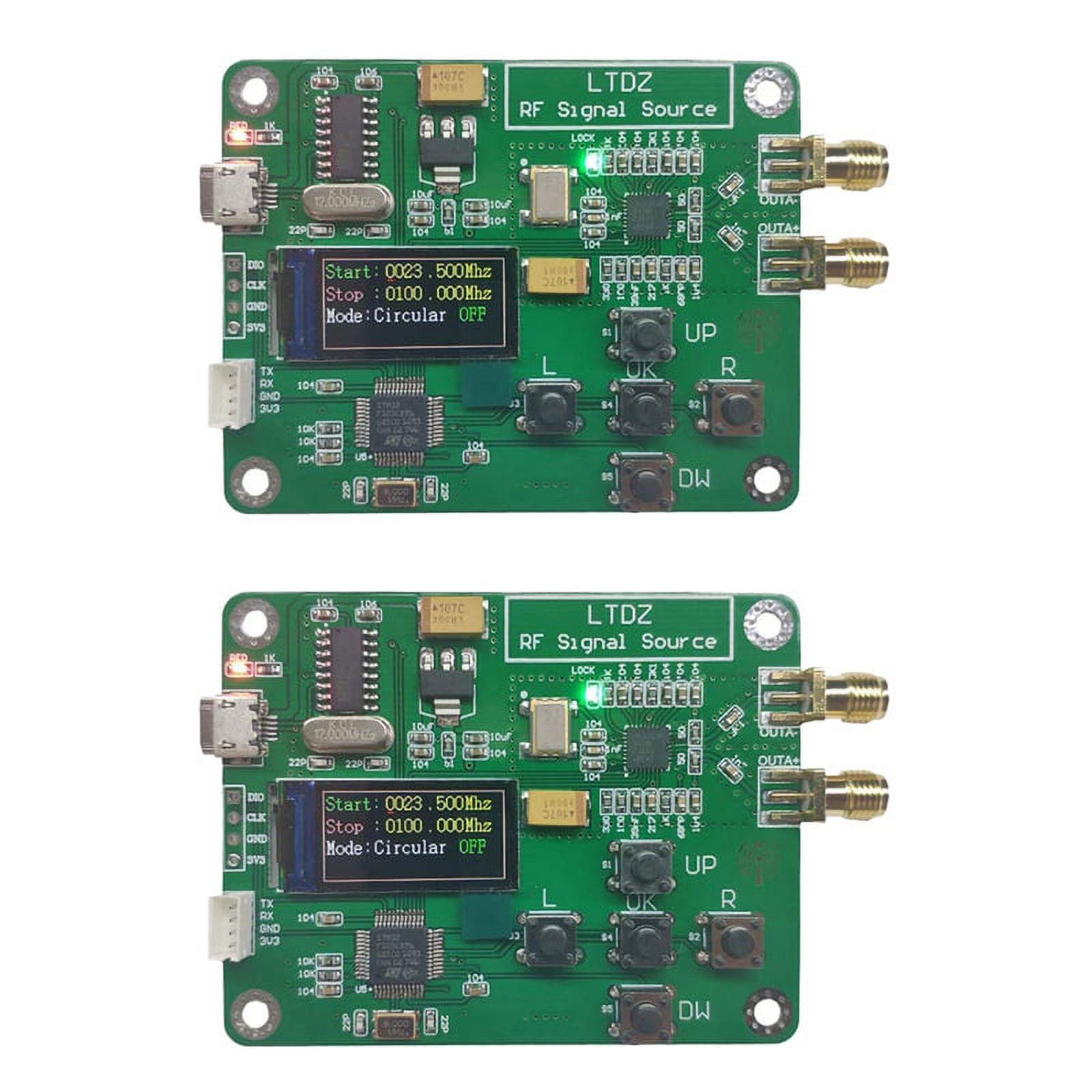 2X LTDZ MAX2870 STM32 23.5-6000MHz Signal Source Module USB 5V Powered Frequency and Modes ...