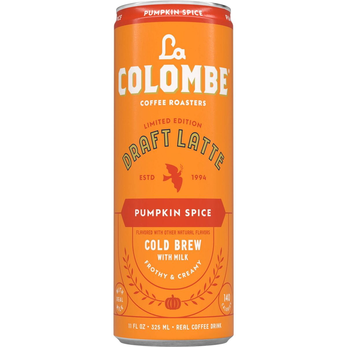 2X - La Colombe Pumpkin Draft Latte - 11 fl oz Can - Walmart.com