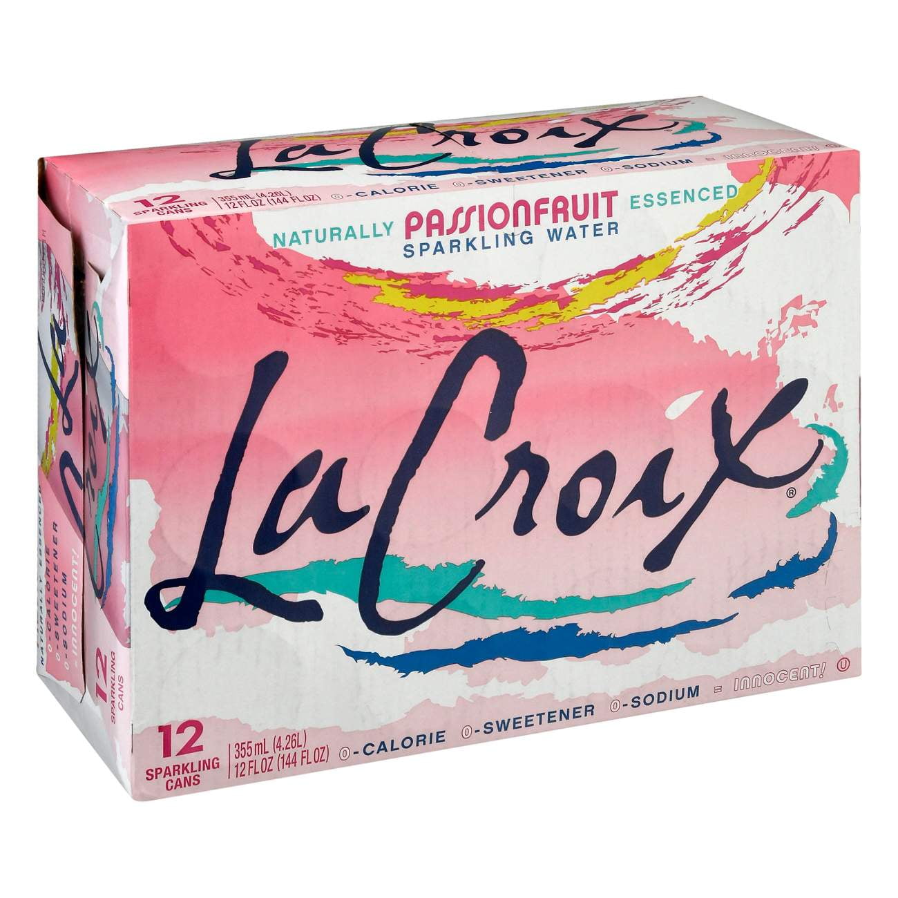 2X - LaCroix Passion Fruit Sparkling Water 12 oz Cans 12 pk - Walmart.com