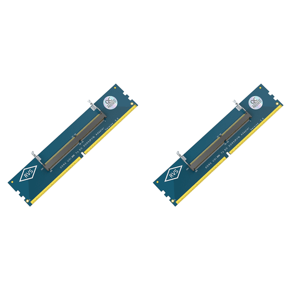 2X Laptop DDR5 RAM to SO DDR5 U-DIMM Desktop Adapter Card, Memory ...