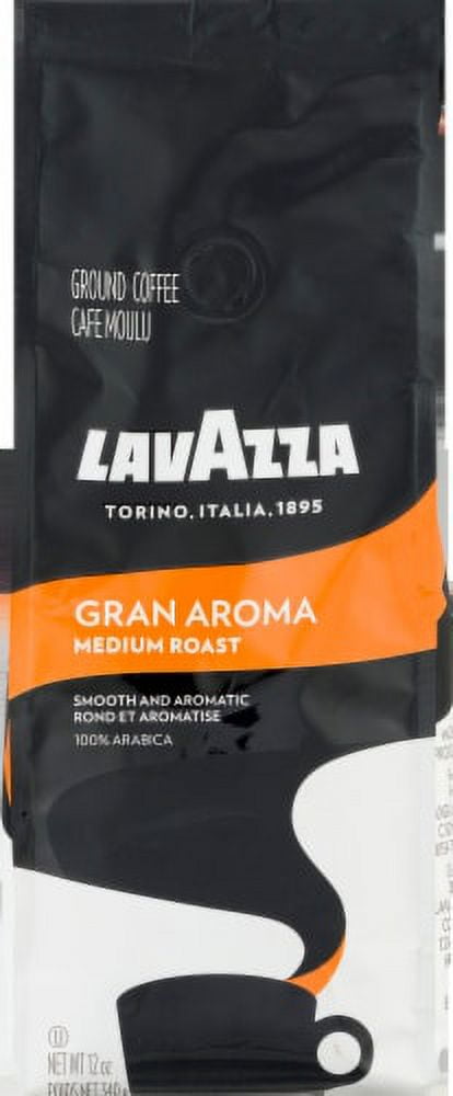 2X-LavAzza Gran Aroma Medium Roast Ground Coffee Bag - 12 oz - Walmart.com
